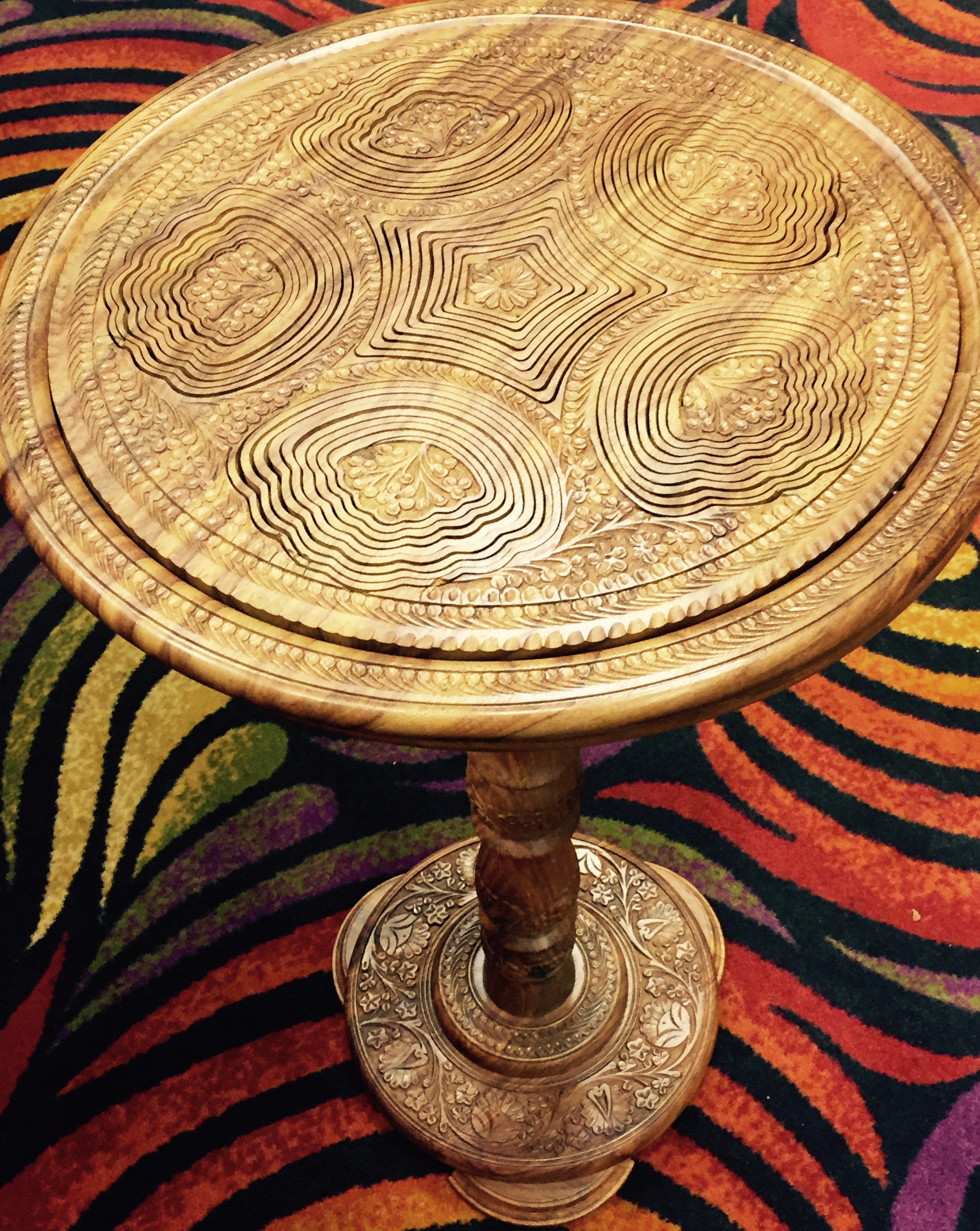 18" Multi compartments Table – Amazingwoodbasket