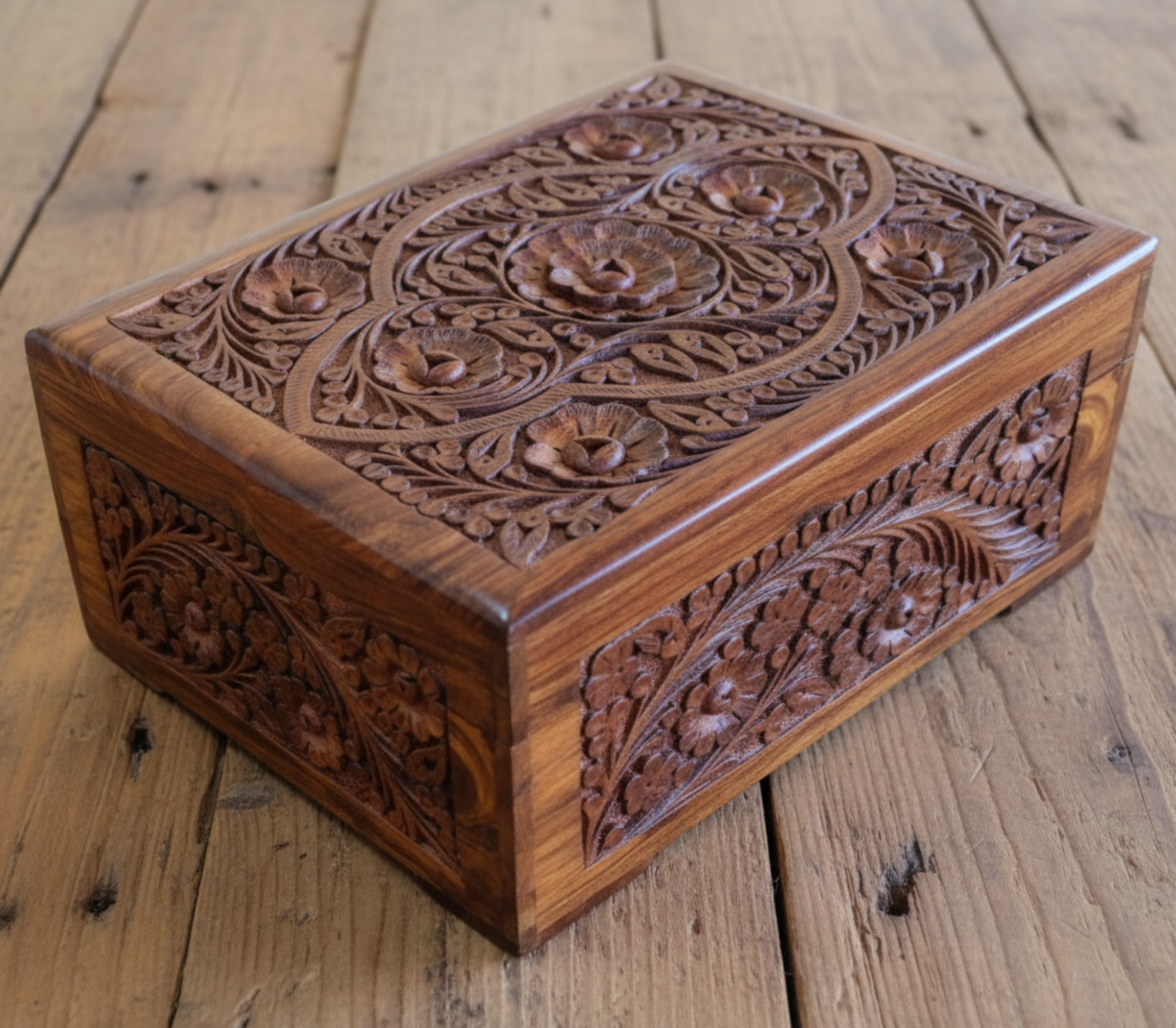 Giant secret lock box ( 14" X 10" X 5") – Amazingwoodbasket